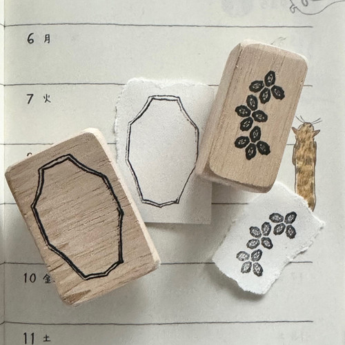 Notebook Entry Rubber Stamps - My Precious Mirror set | mysite