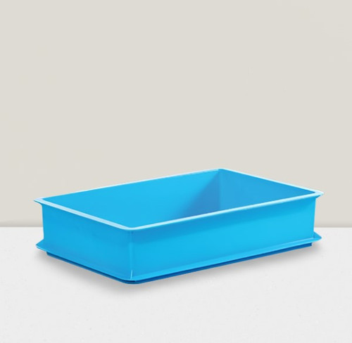 GS-1009 Blue Food Plastic Tray - 435(L) x292(W) x90(H)mm | Gold Star