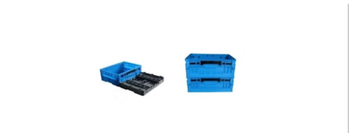 Foldable Crate Size:525*360*235mm #GS-2030 Blue | Gold Star