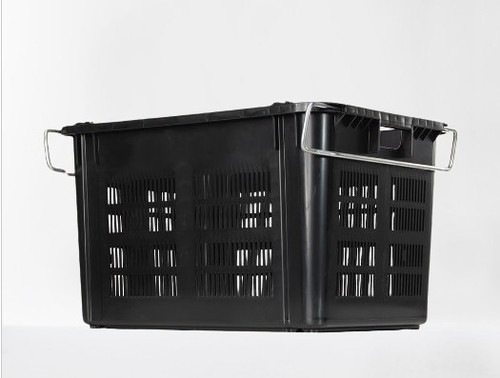 GS-9999 Black Plastic Basket - 695(L) x 492(W)x 416(H)mm | Gold Star