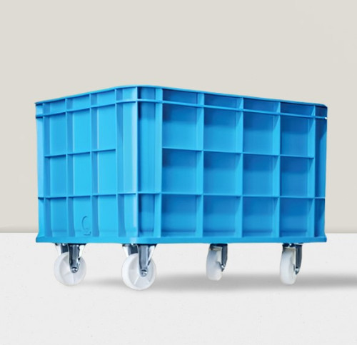 GS-6400SW Blue Plastic Jumbo Boxes - 1100(L) x 800(W) x 785(H)mm | Gold ...