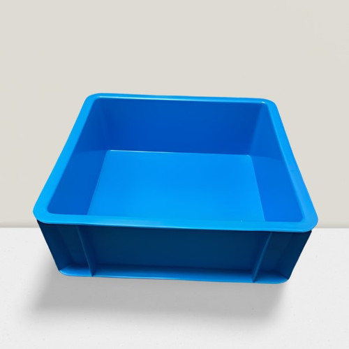 GS-1010 Blue Plastic Container - 332(L) x 332(W) x 114(H)mm | Gold Star