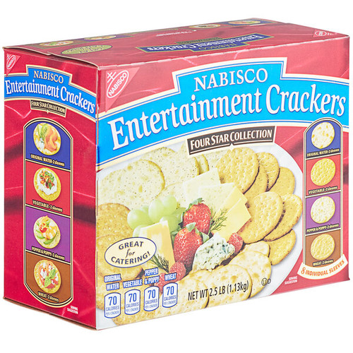Nabisco 40 oz. Assorted Entertainment Crackers - 4/Case | Awlsite