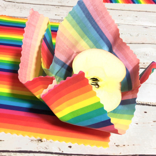 Rainbow Pride Stash Soapery Collab Wrap Collection | Bee Good Wraps