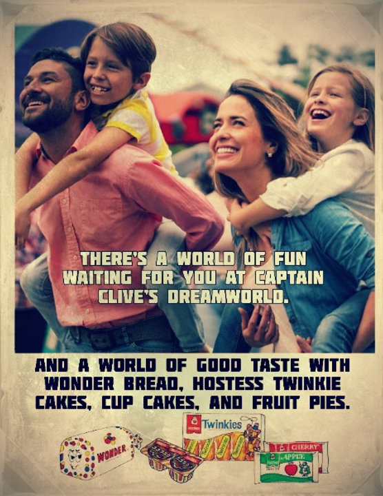 Captain Clive's Dreamworld commercial