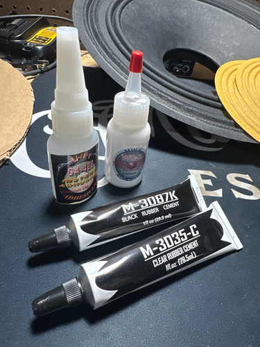 Speaker Recone Adhesive Package | Dan Jam LLC