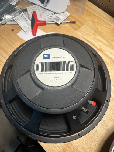 JBL E130 8 Ohm 15” Speaker | Dan Jam LLC