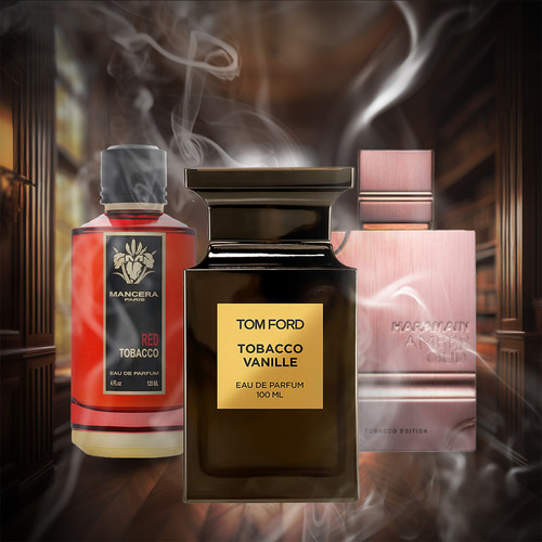Luxury Tobacco Perfume Sample Box - Scent Hub's Curated Collection