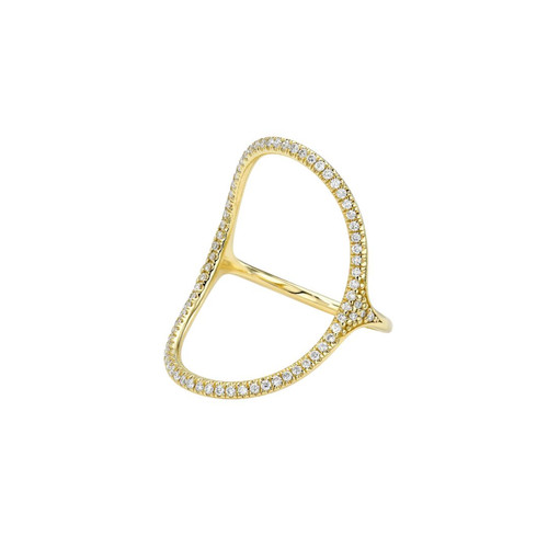 diamond pave 'continuity' ring | Maxs Jewelry