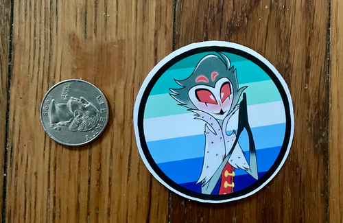 Stolas Pride Sticker | Fire Sphere