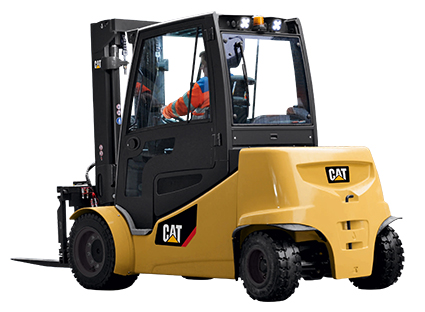 Chariots élévateurs Electriques Cat | 80V | 4 t à 5 tonnes | 4 roues