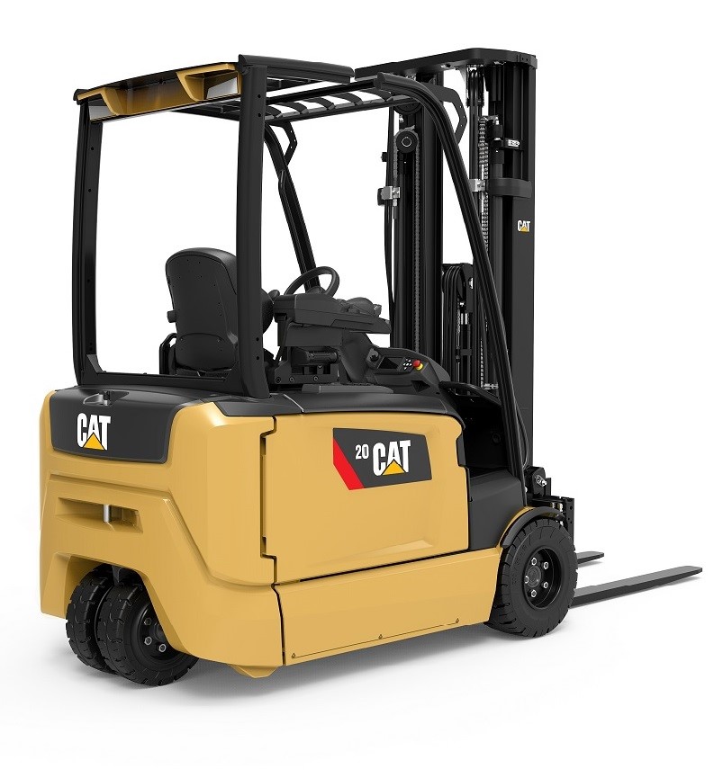 Chariots élévateurs Electriques Cat | 48V | 1,4 t à 2 tonnes | 3 roues