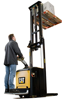 Gerbeur Electrique Cat | Application Stockage et Entrepôt Logistique