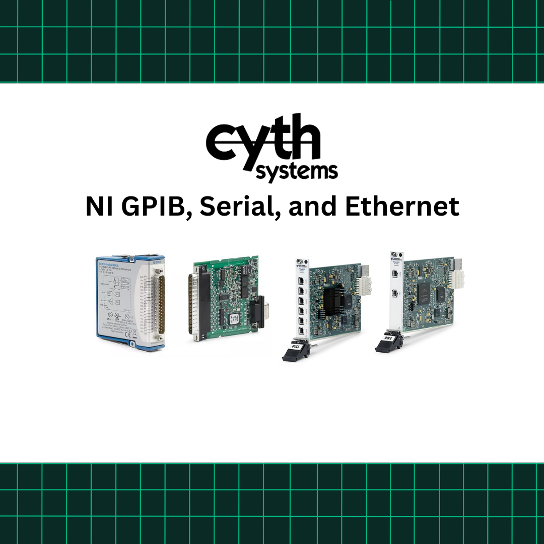 NI Distribution - GPIB, Serial, and Ethernet | Cyth Systems