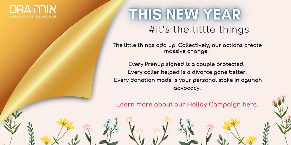 ORA - Organization for the Resolution of Agunot