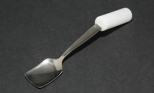 Narrow Flat Front Stainless Steel Spoon | Neater Solutions Ltd