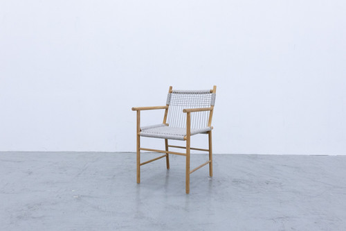 Tatum Rope & Teak Chair | Adams Furniture