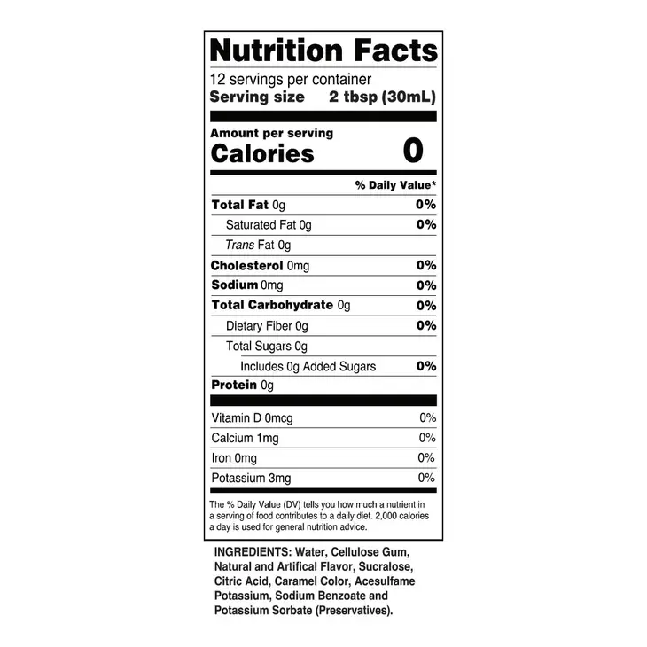 Skinny Syrup - Glazed Donut Flavored Syrup | EVN