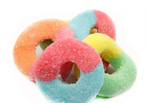 Neon Sour Gummy Rings | EVN