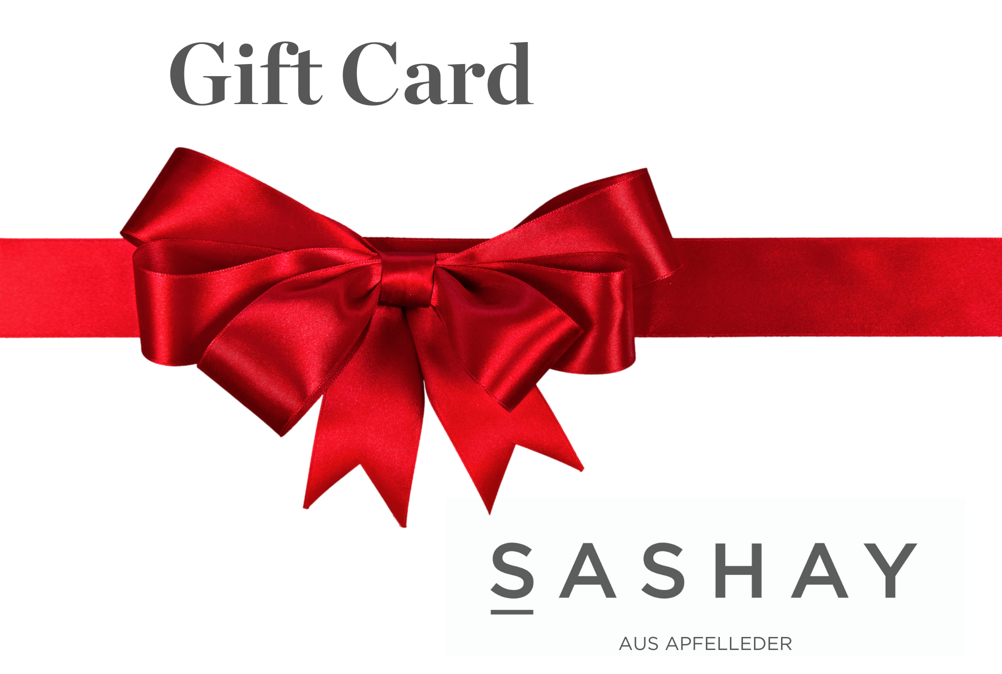 SASHAY | Gift Card