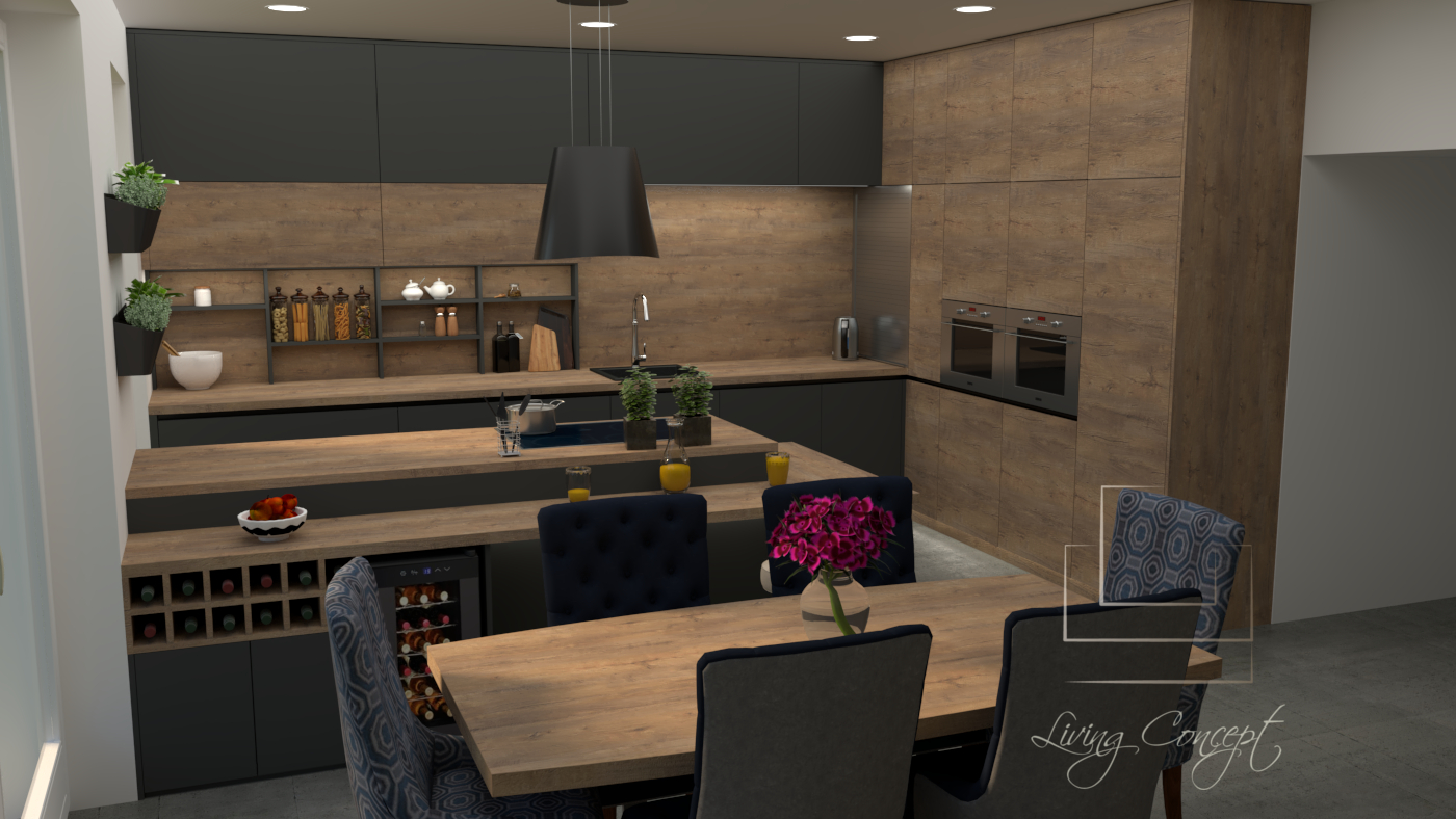 Návrhy interiérov | 3D vizualizácie | LIVING Concept, s.r.o., Levice