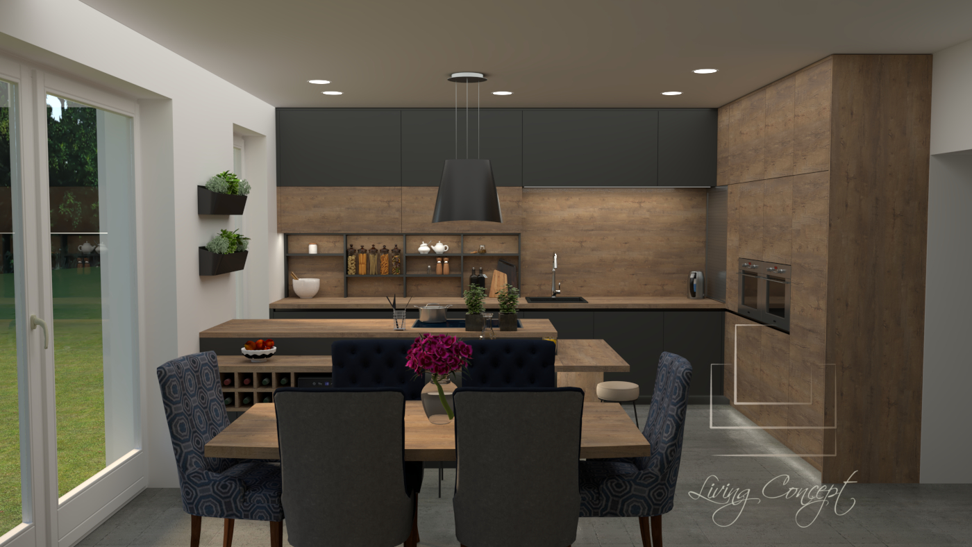 Návrhy interiérov | 3D vizualizácie | LIVING Concept, s.r.o., Levice