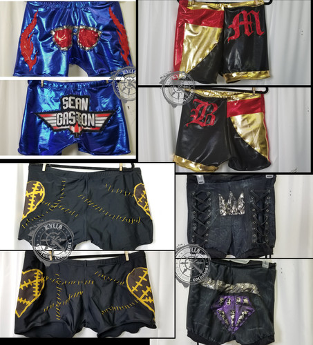 Custom Pro Wrestling Gear - Biker Trunks - MADE TO ORDER (allow 3 ...