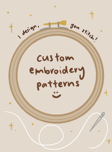 Custom Embroidery Patterns | Isabel Lim Designs