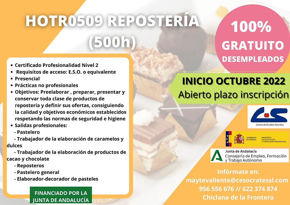 LISTADO DE ALUMNADO SELECCIONADO HOTR0509 LISTADO DE ALUMNADO SELECCIONADO HOTR0509