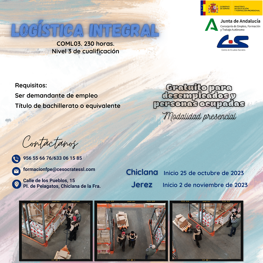LISTADO DE ALUMNADO SELECCIONADO COML03 LOGÍSTICA INTEGRAL LISTADO DE ALUMNADO SELECCIONADO COML03 LOGÍSTICA INTEGRAL