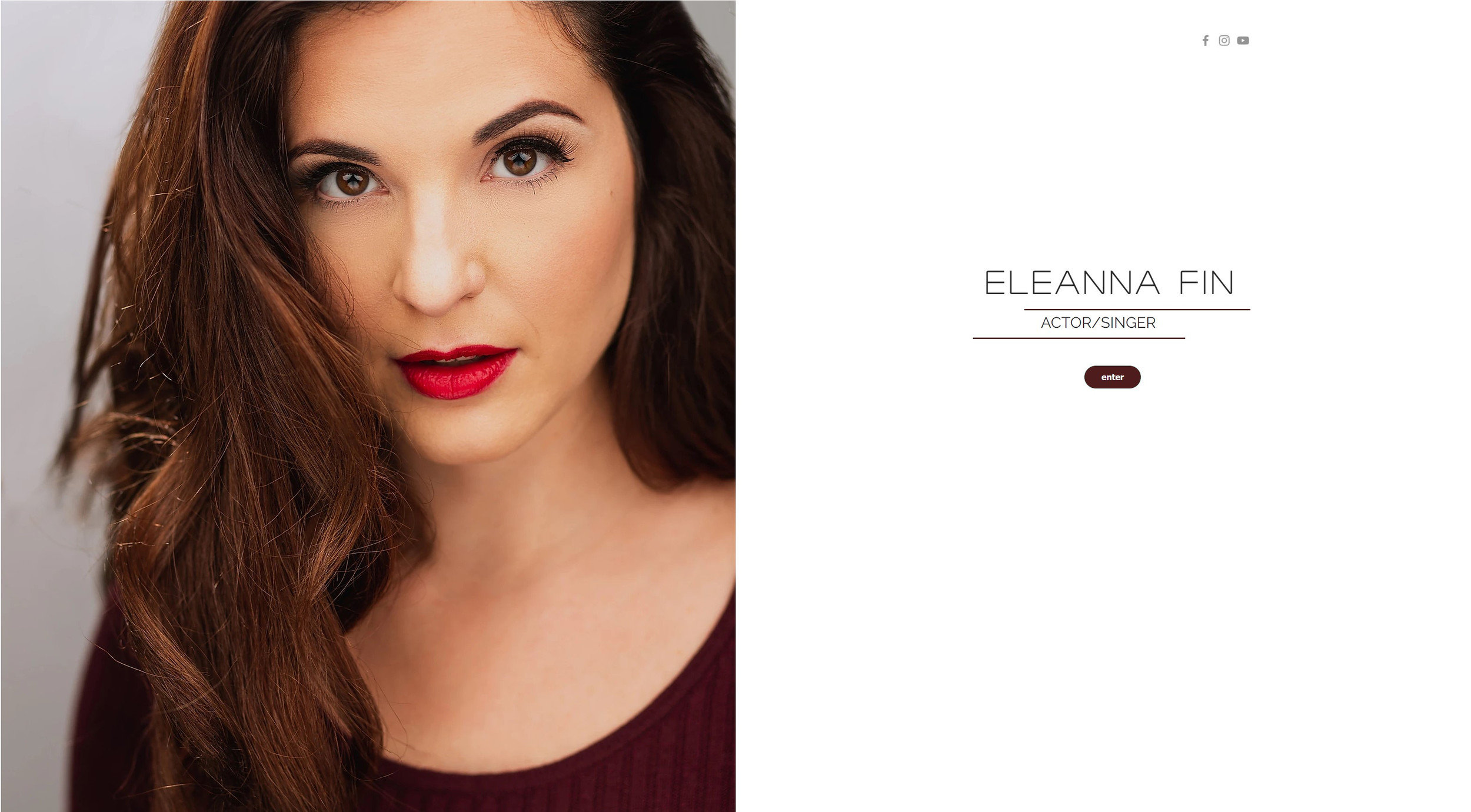 Actor/Singer |Eleanna Fin/Ελεάννα Φινοκαλιώτη