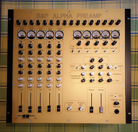 Alpha Preamp 5 way | Sounds and Pressure