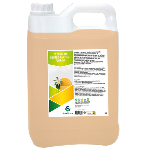 DETERGENT NEUTRE FLORIDA | Sanipack