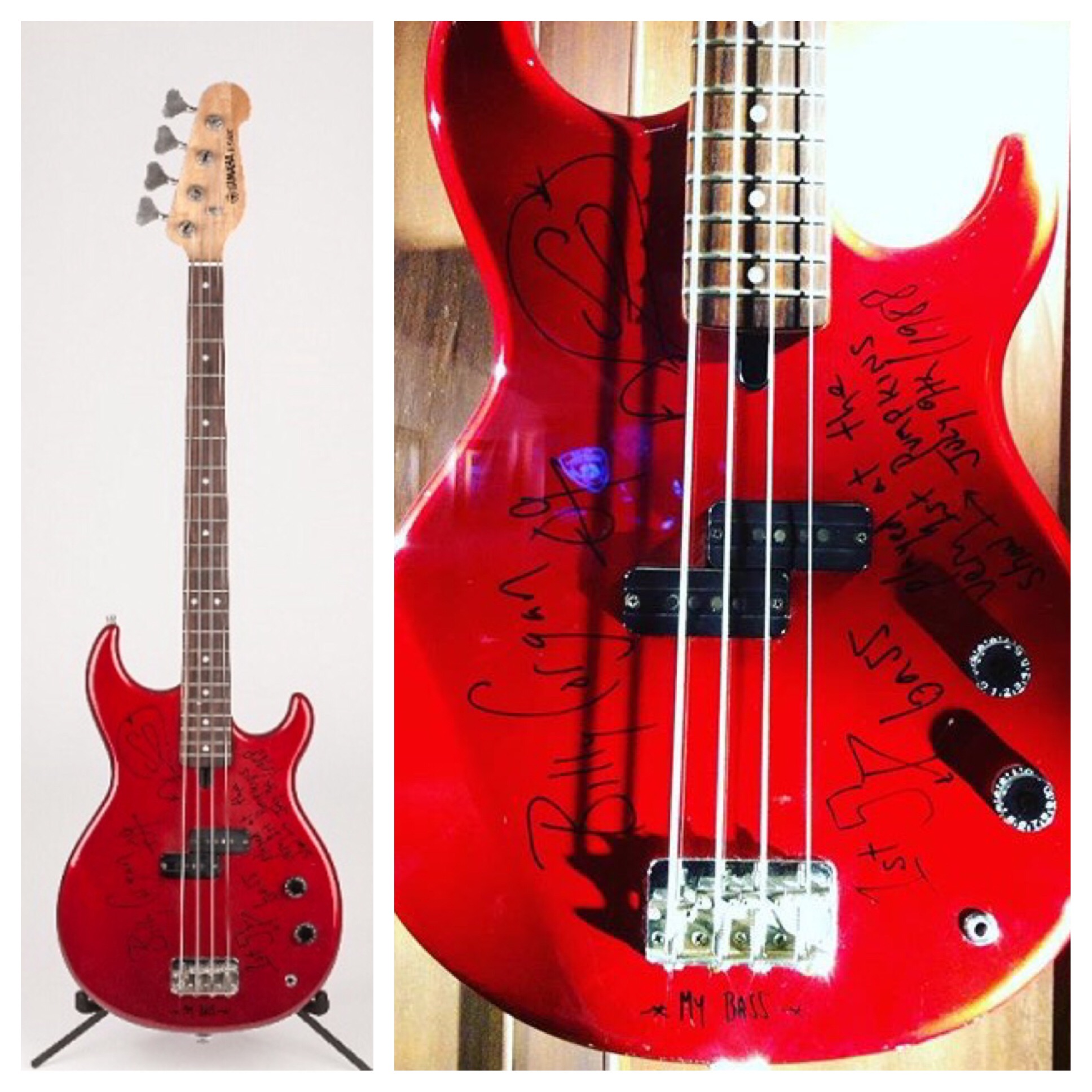 Memorabilia Monday: The 1st Bass | The Official Smashing Pumpkins