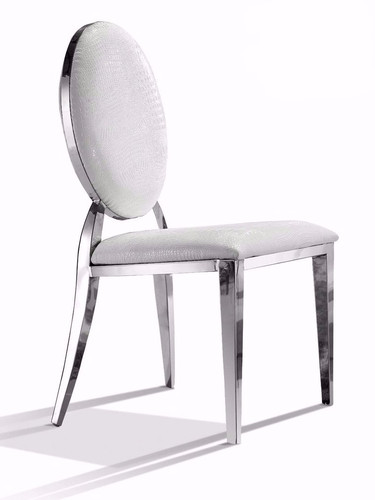 Luxury Stainless Chair (Round Design) | bnmchair