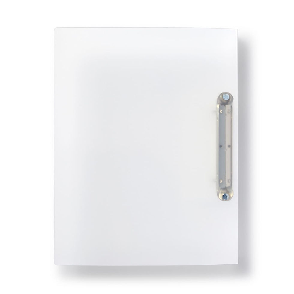 Polypropylene Binder - B5, 2 Holes | MUJI Philippines
