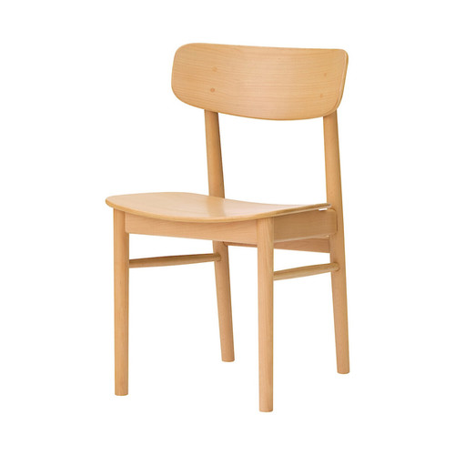 Beech Wood Round Chair | MUJI Philippines