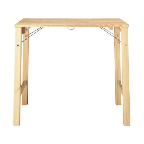 Foldable Pine Wood Table | MUJI Philippines