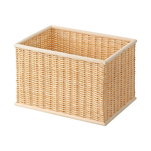 Buri Basket, Rectangular - Large | MUJI Philippines