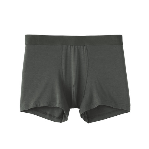 Mens Lyocell Blended Low Rise Boxer Briefs | MUJI Philippines