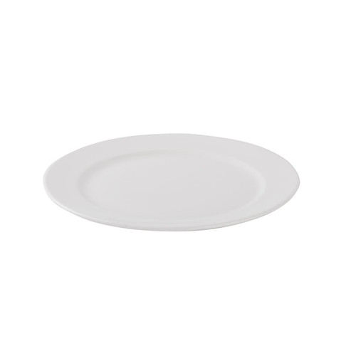 [A] Flat Rim Plate White | MUJI Philippines
