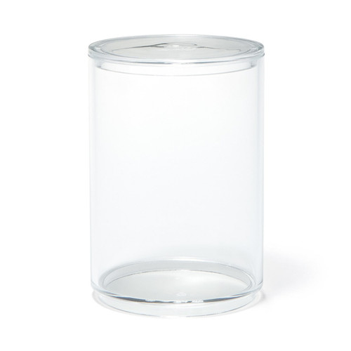Acrylic Cylindrical Case With Lid | MUJI Philippines