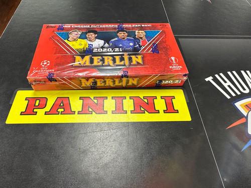 2020-21 Soccer UEFA Merlin | Sports Cards Plus