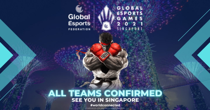 Teams and athletes locked in for Singapore 2021 Global Esports Games