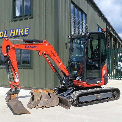 3 Tonne Excavator | Rocket Rentals Ltd | Gloucestershire