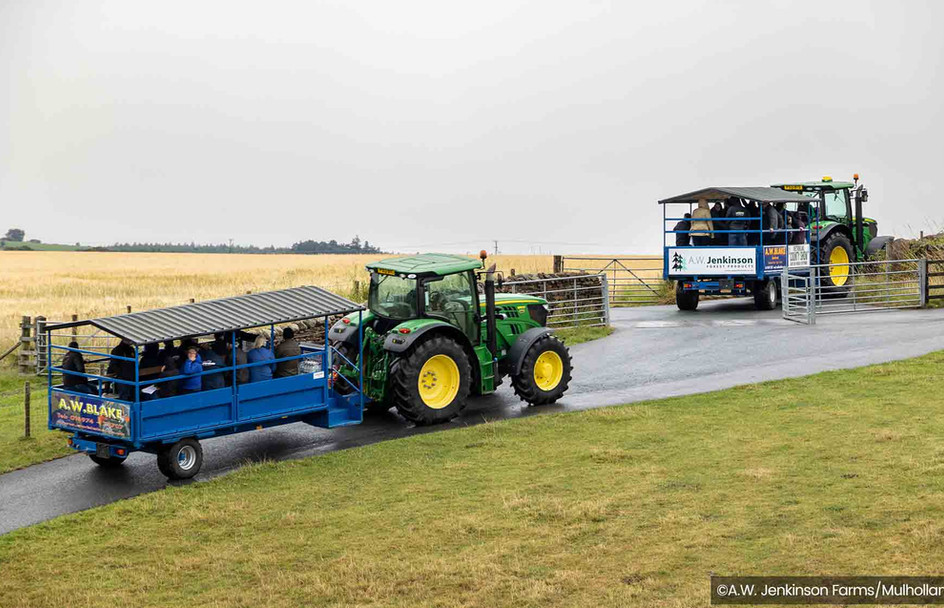 Farm passenger trailers | Carlisle | A W Blake