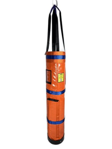 65 Litre Front Loading Gas Cylinder Lifting Bag - 250mm Diam x 1320mm ...