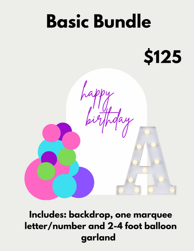 Basic Bundle Host Event Rentals