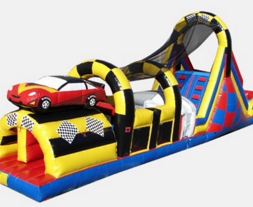 RACE CAR OBSTACLE COURSE | Prettyladylemonade