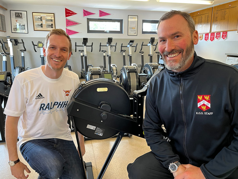 BROTHER AND SCHOOL PAY TRIBUTE TO ROBERT THE ROWER